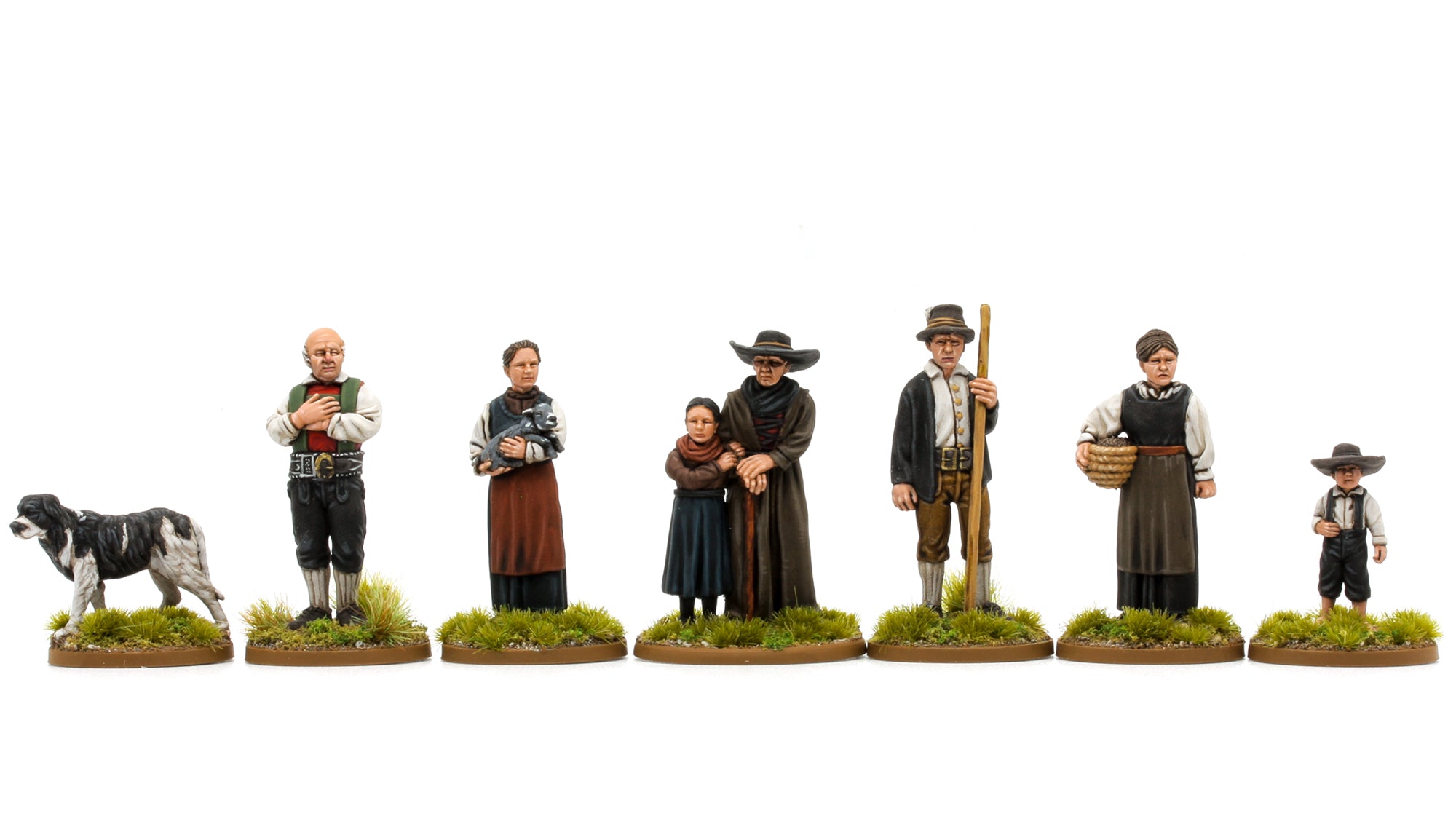 Tyrolean Civilians – Piano Wargames